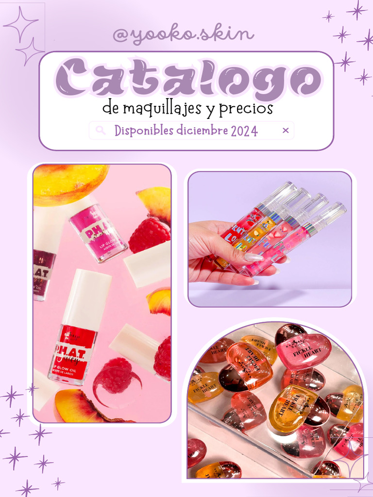 Catálogo de Maquillajes Yooko 2024 | PDF