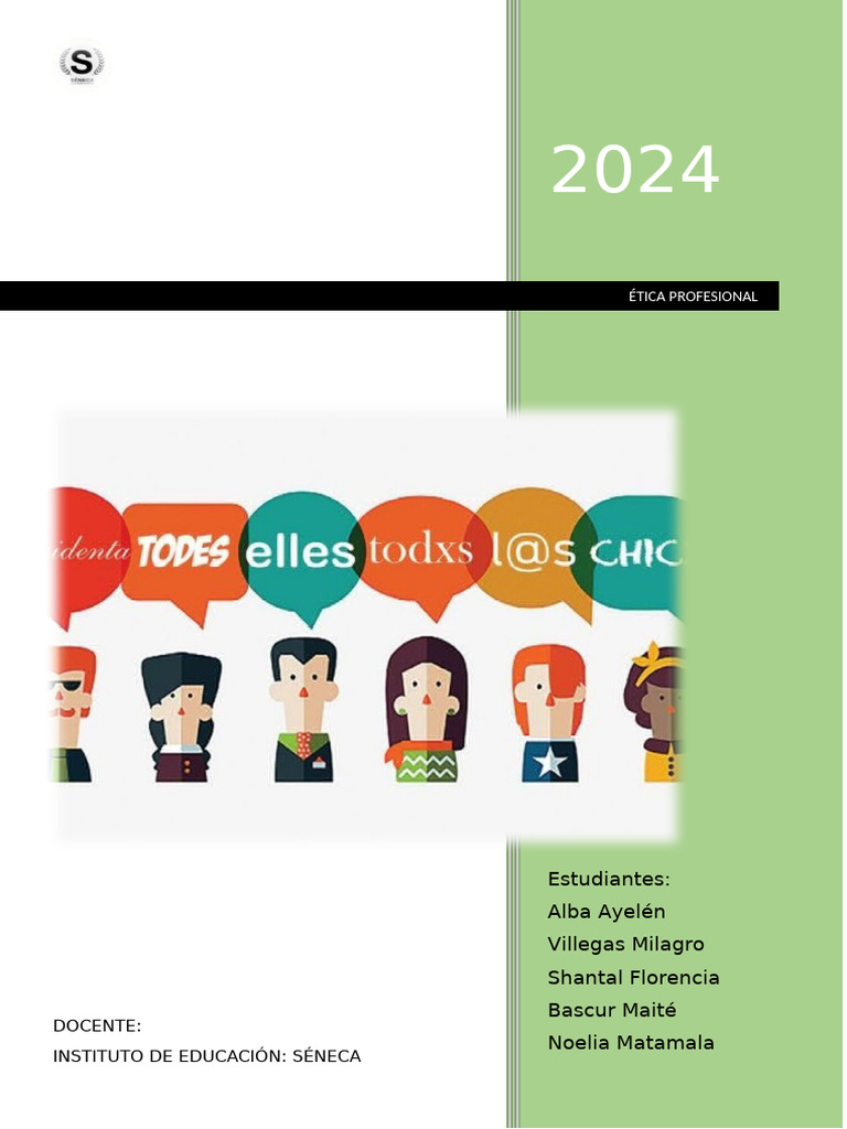 Etica P. TP final | PDF | Inclusión (Educación) | Género