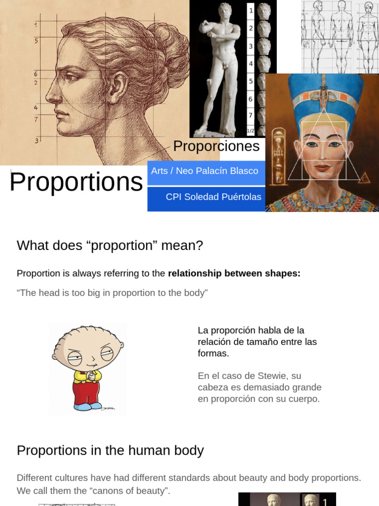 Proportions | PDF | Physical Attractiveness | Human Body