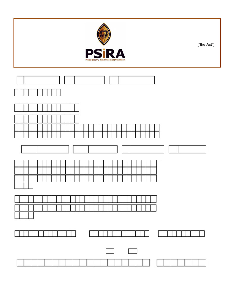 Individual Application For Security Officer - Renewal.reissue - Upgrade ...