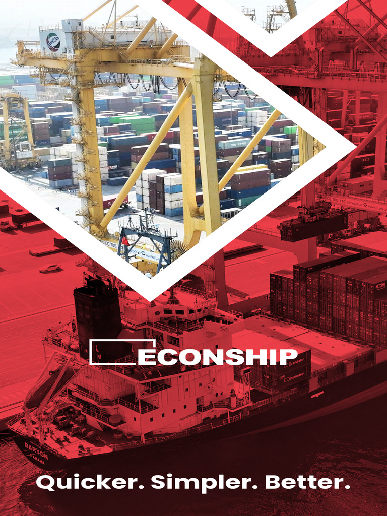 Econship: Your Shipping Solution | PDF | Cargo | Freight Transport