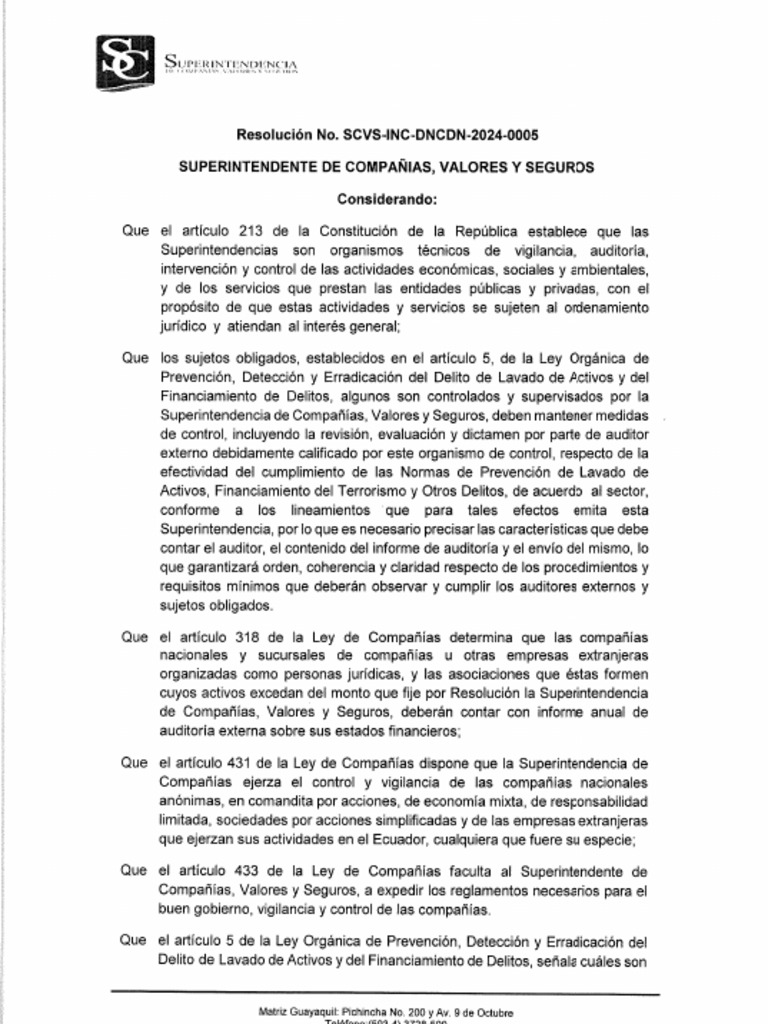 SCVS Inc DNCDN 2024 0005 | PDF