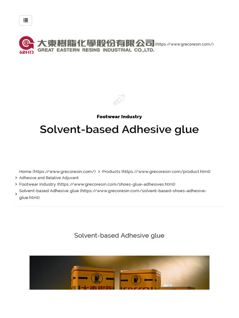 GRECO Solvent-Based Adhesive Glue, Primer & Cleaner For Footwear ...