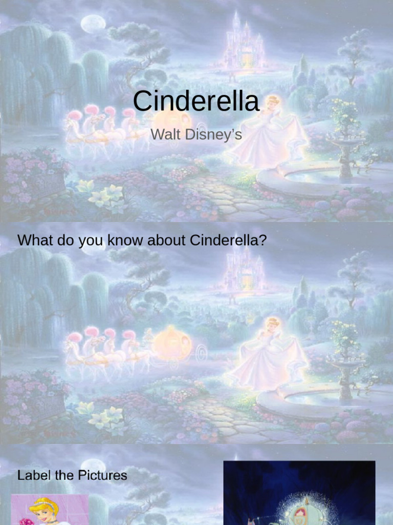 Cinderella Vocabulary Guide | PDF