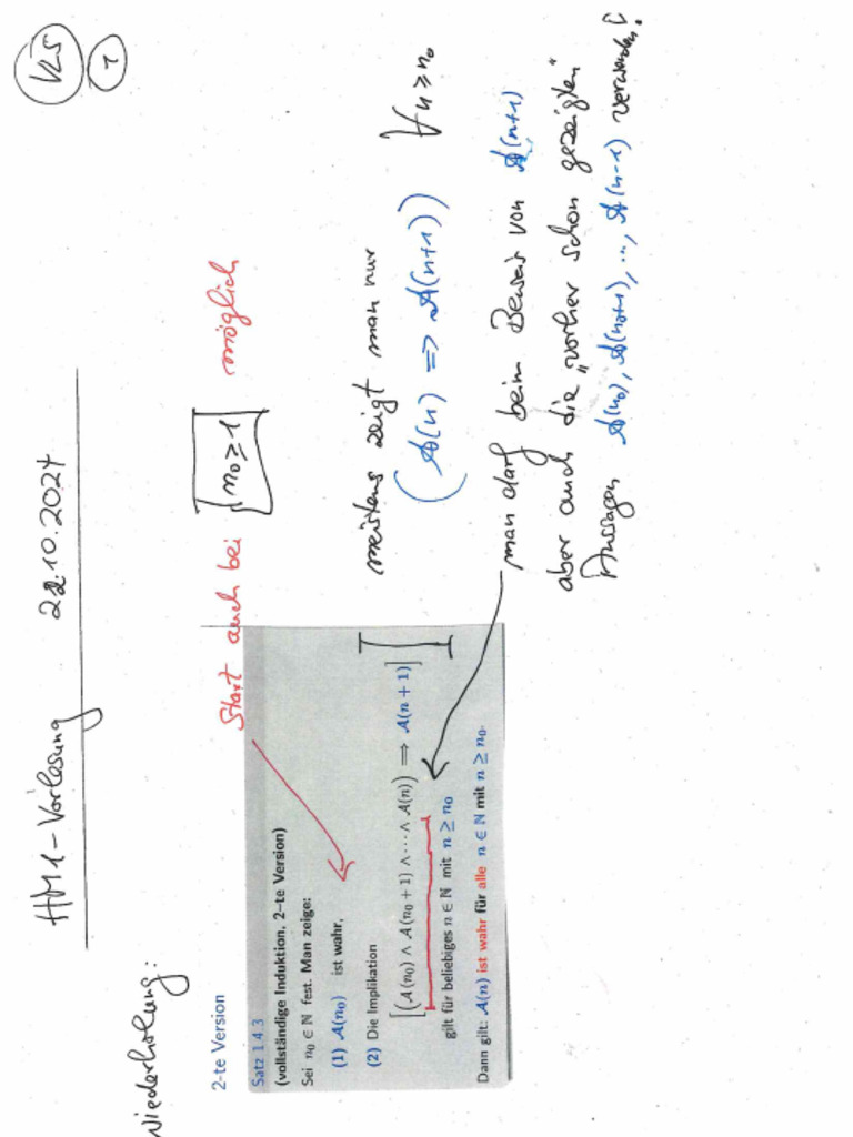 HM1 - 221024mitschrift VL5 | PDF