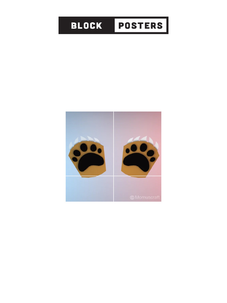 Create Your Block Poster | PDF