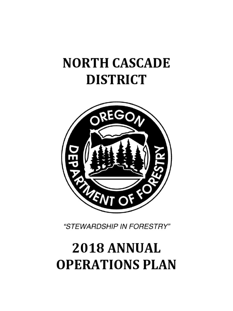 North Cascade Distirct 2018 Annual Operations Plan | PDF | Road ...