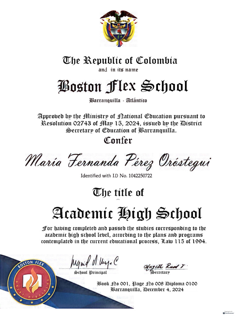 High School Diploma | PDF