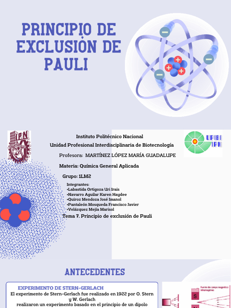 Presentación de Química Estructura Del Átomo Ilustrativa Lavanda y Rojo ...