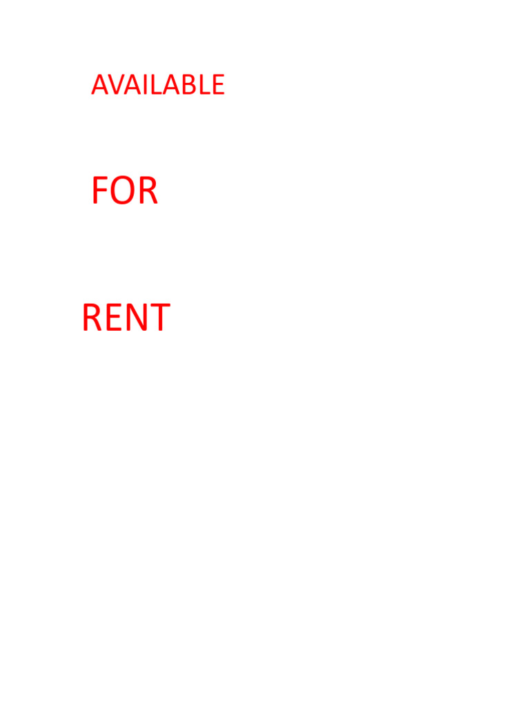 Rent | PDF