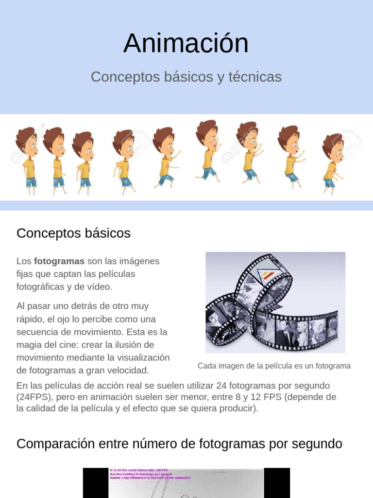 Animación | PDF | Cuadros por segundo | Animación