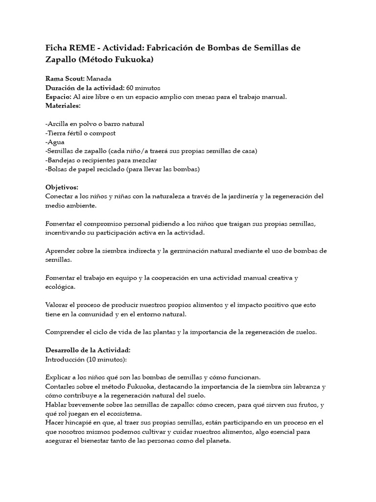 Ficha Reme - Zapallo Cosmos | PDF | Semilla | Siembra