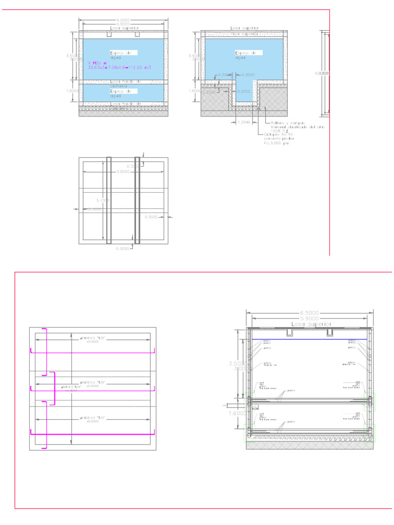 Cisterna Planos | PDF