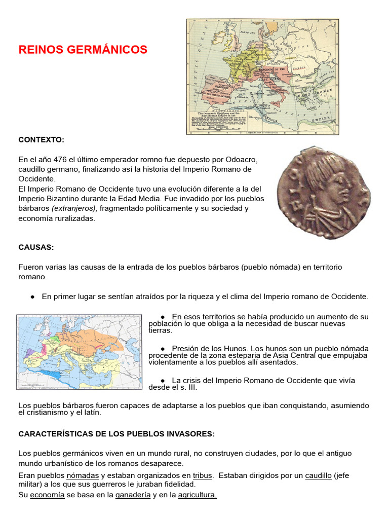 3. REINOS GERMÁNICOS | PDF