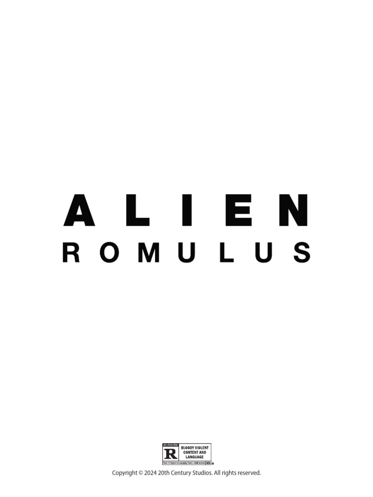 Alien Romulus Final Credits | PDF | Filmmaking