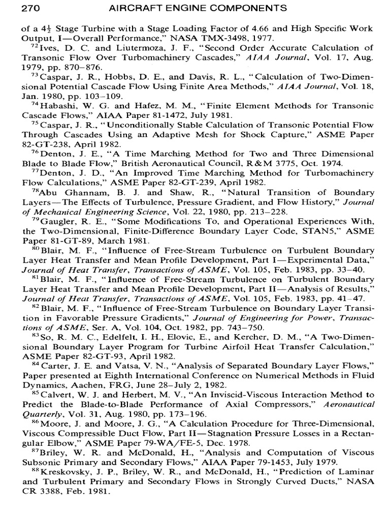 270 Aircraft Engine Components | PDF | Boundary Layer | Turbomachinery