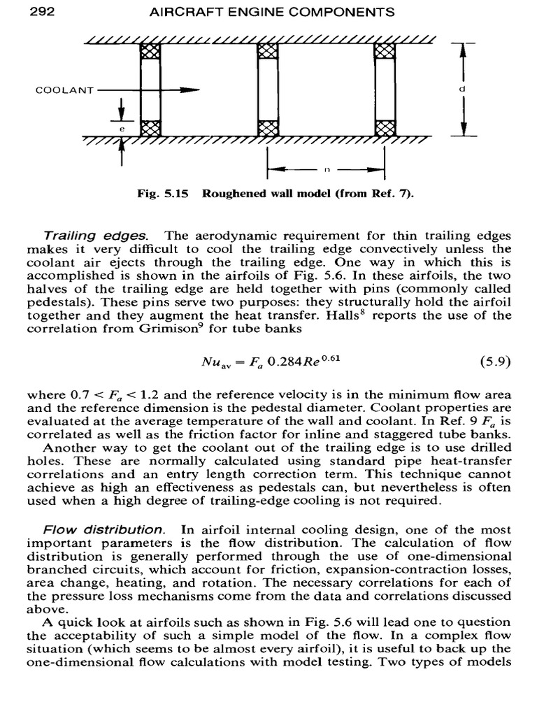Aircraft Engine Cooling Techniques | PDF | Airfoil | Continuum Mechanics