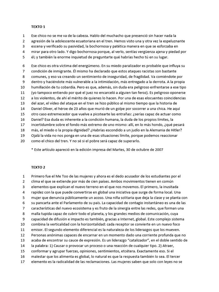 TEXTOs para 2º BACH | PDF | Idioma en Inglés | Multilingüismo
