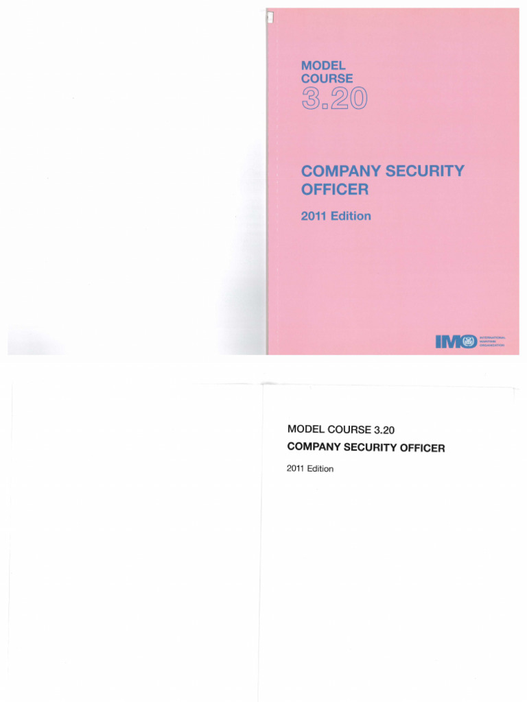 3.20 Company Security Officer | PDF