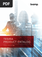 Biamp Data Sheet Tesiraforte x1600 Feb22 | PDF | Usb | Digital Signal ...