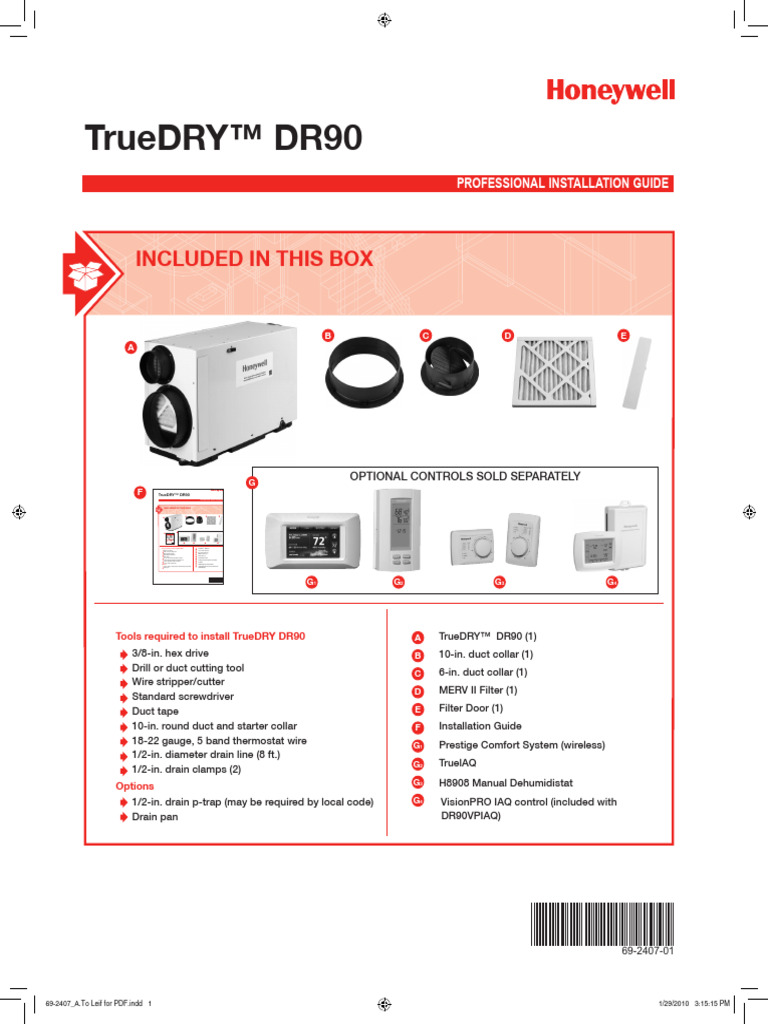 26285_PROD_FILE | PDF | Humidity | Duct (Flow)