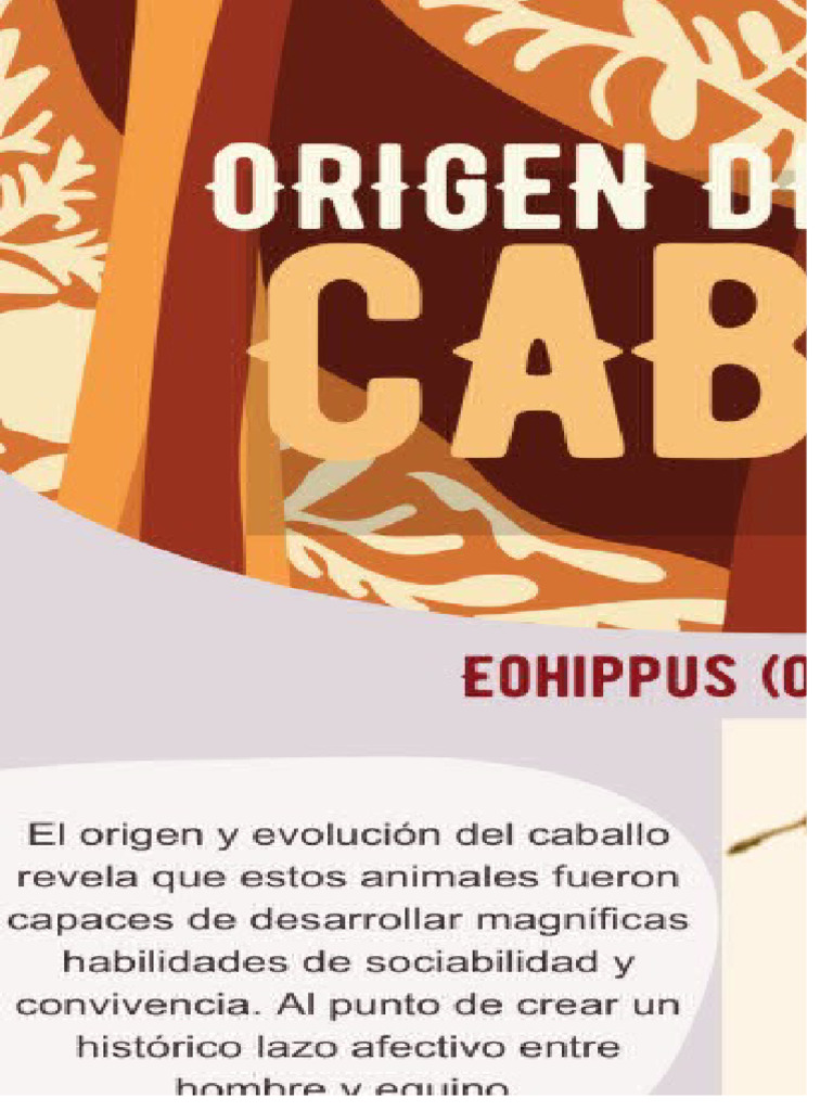 Origen Del Caballo | PDF