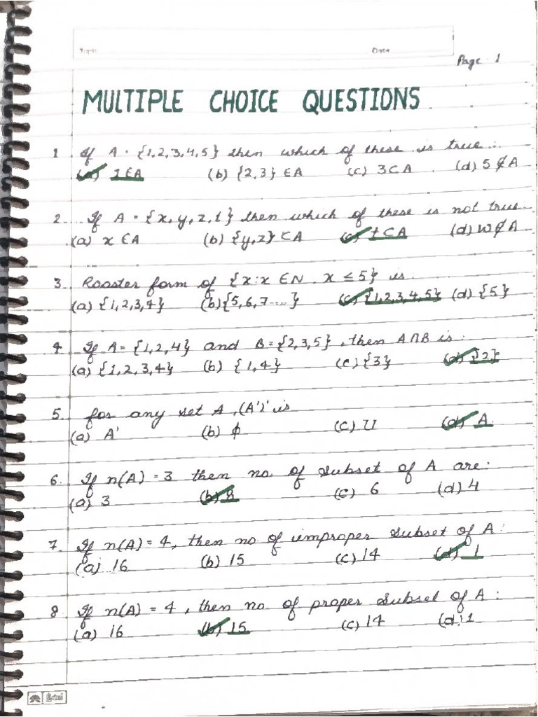 11th(s) LEP 1MARKS SOLUTIONS | PDF