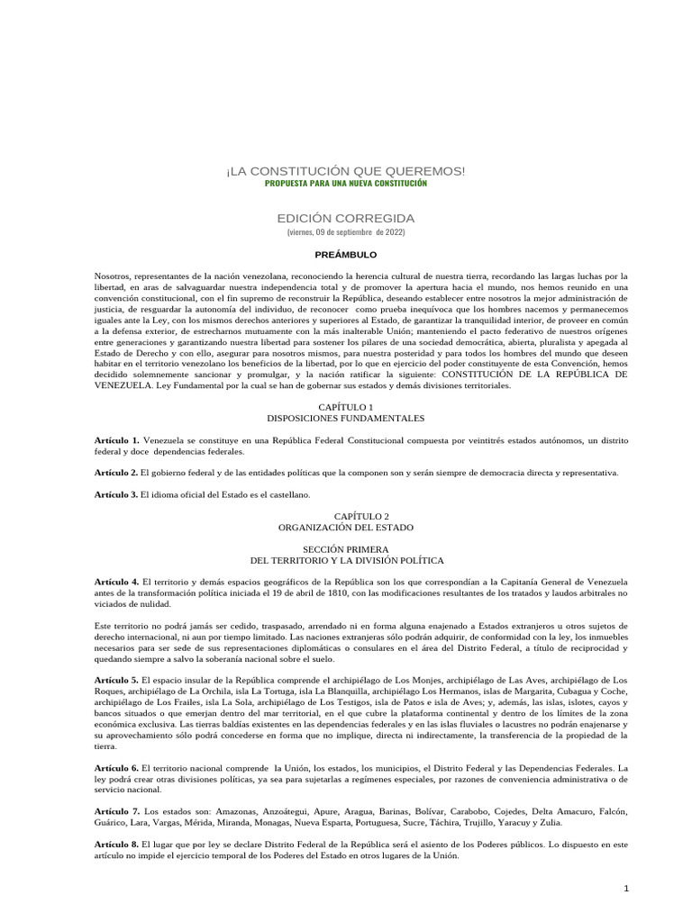 Constitución 1 | PDF | Judicaturas | Federación