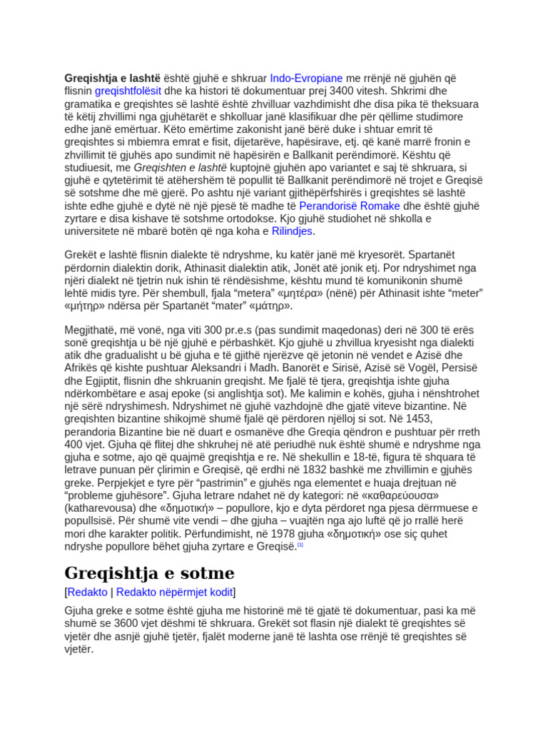 Greqisht | PDF
