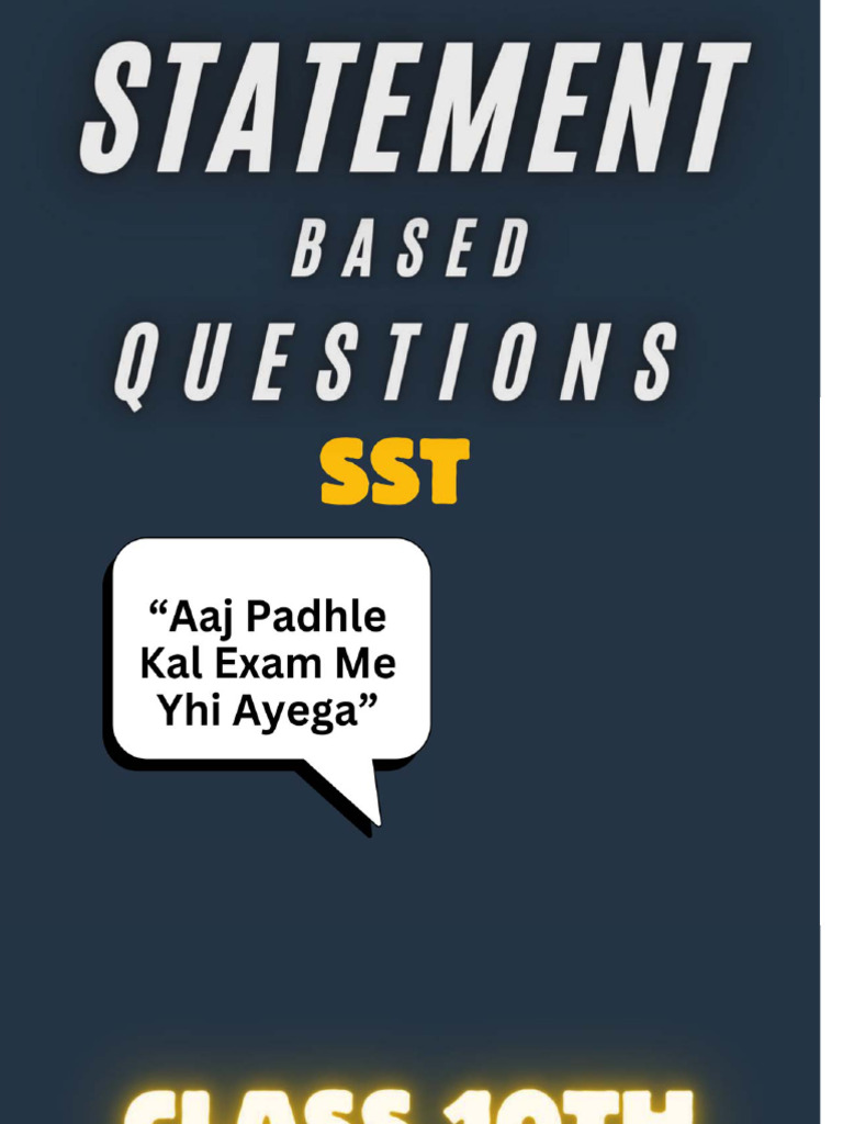 STATEMENT BASED SST Q[1] | PDF