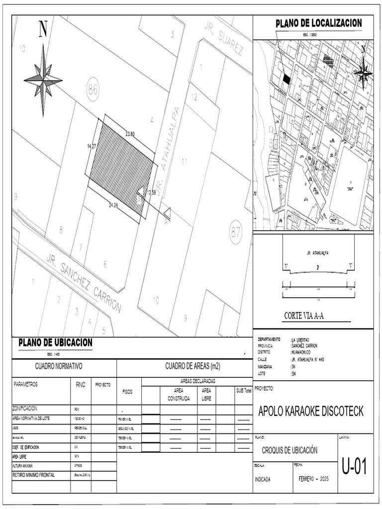 Plano de Ubicación - Editable - Apolo-Plano de Ubicacion | PDF | Urbanización | Planificación