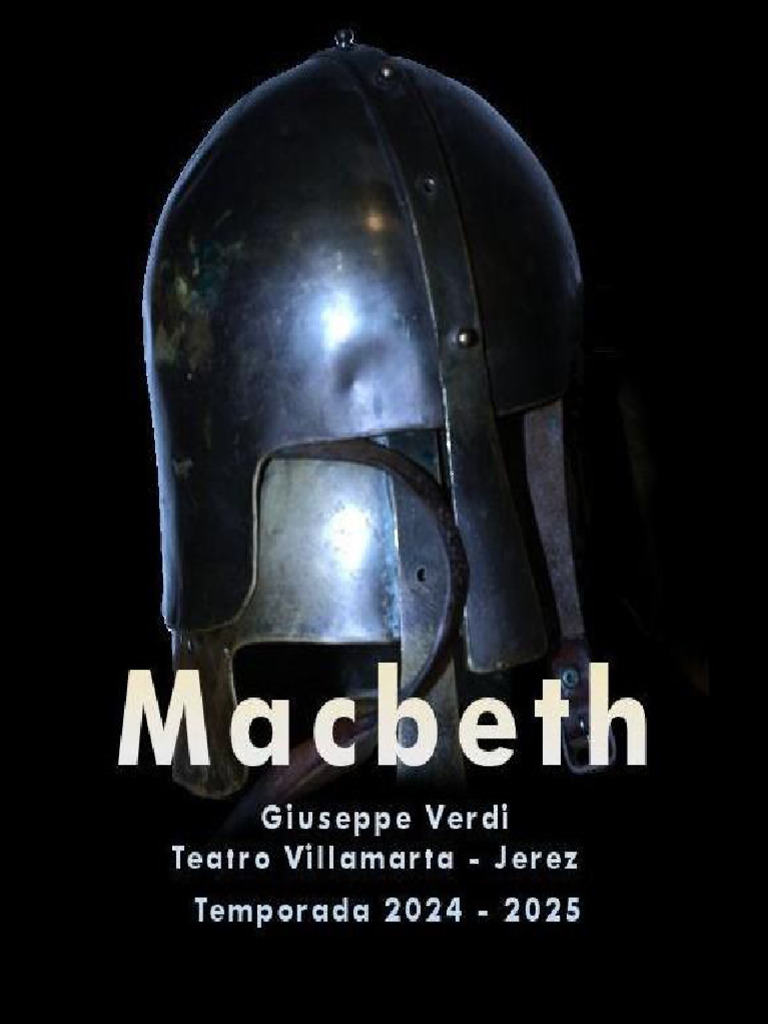 Libreto Macbeth Villamarta 2025 Final | PDF | Giuseppe Verdi | Macbeth