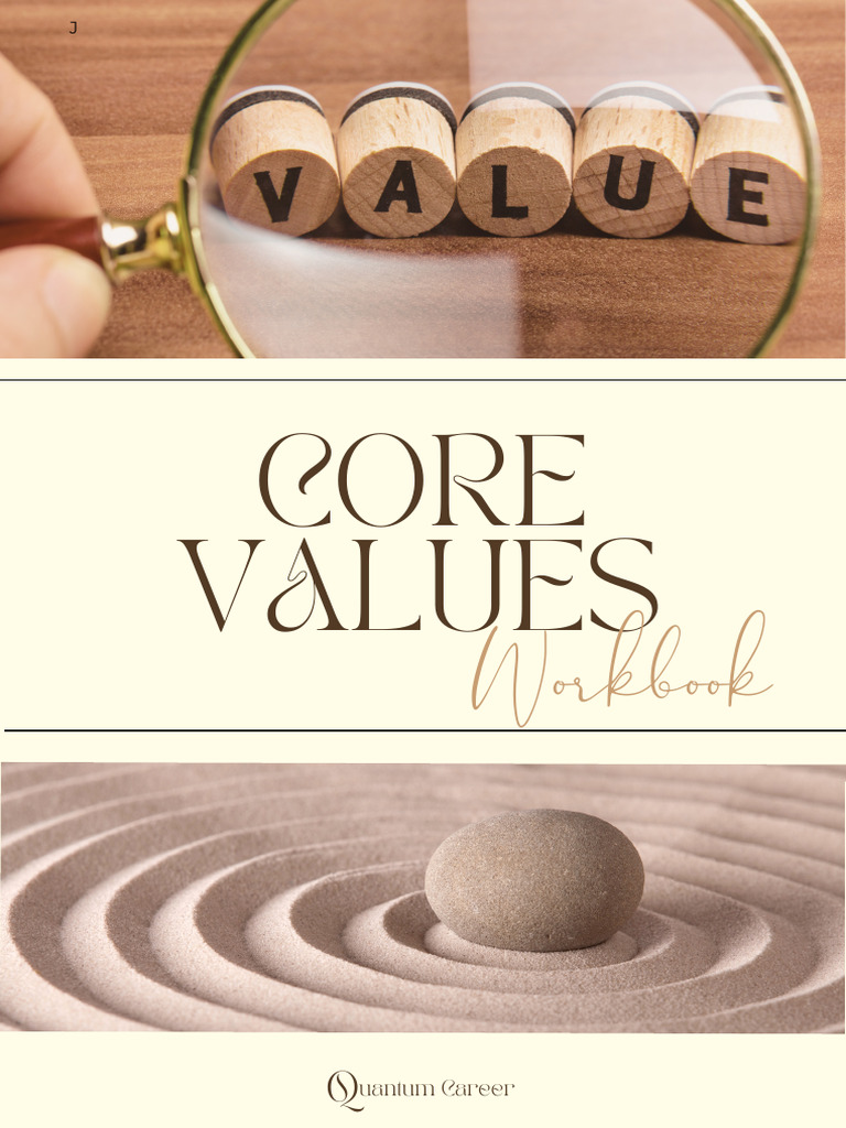 Core Values Workbook | PDF | Disciplines | Love
