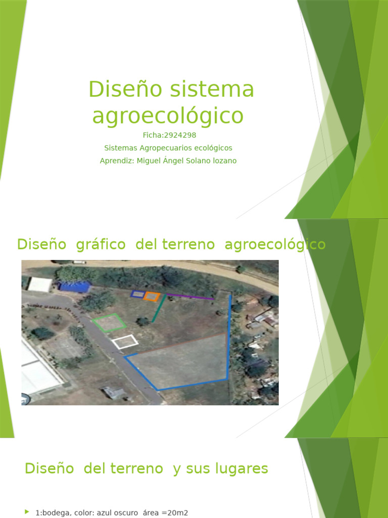 Diseño Gráfico Del Sistema Agroecológico | PDF