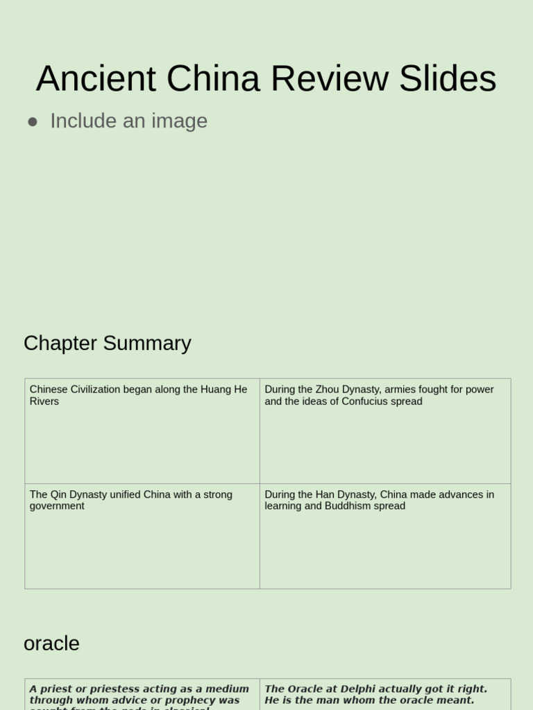 Overview of Ancient Chinese Civilizations | PDF | Confucianism ...