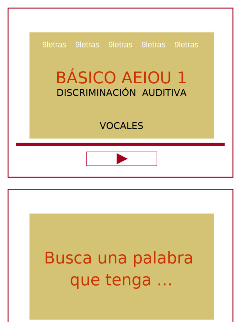 Bc3a1sico Aeiou 1 | PDF