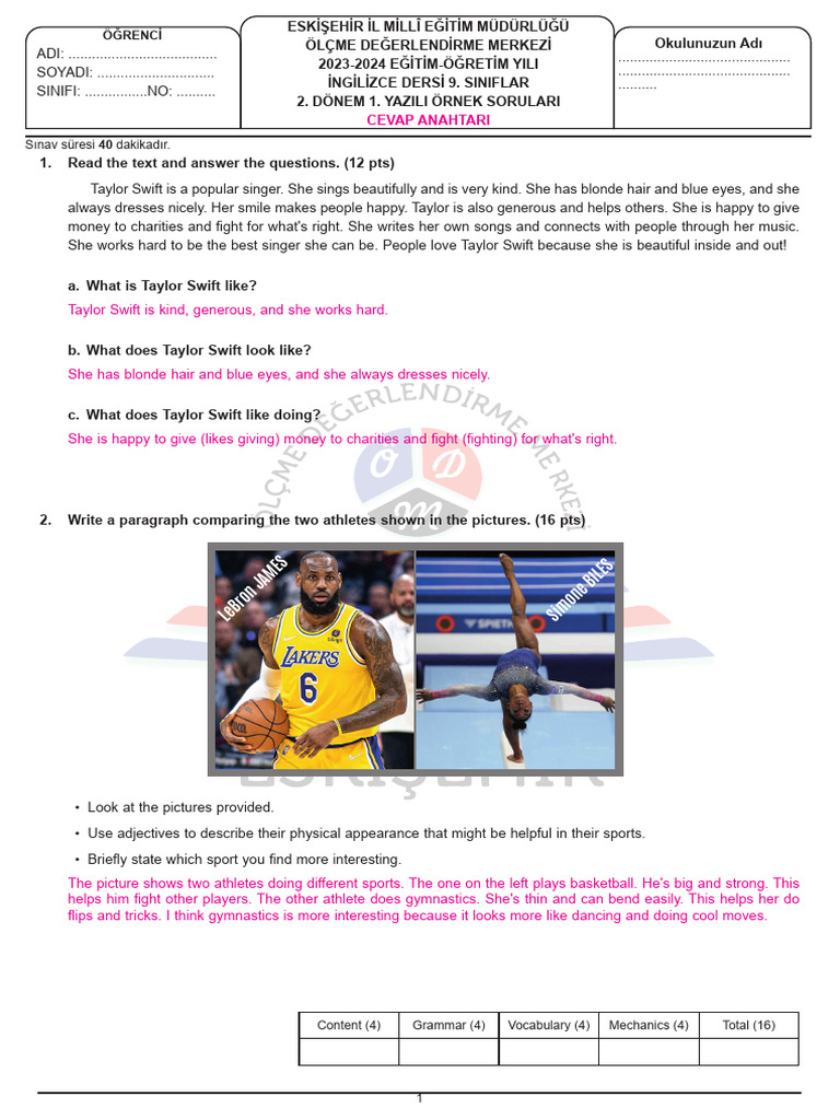 Taylor Swift and Great Barrier Reef Exam | PDF | Coral Reef | Coast