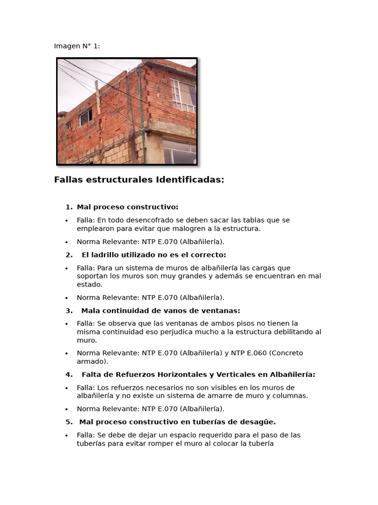 1 Falla Estructural | PDF