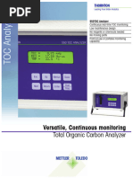 Shimadzu TOC-L Analyzer SOP Guide | PDF | Total Organic Carbon