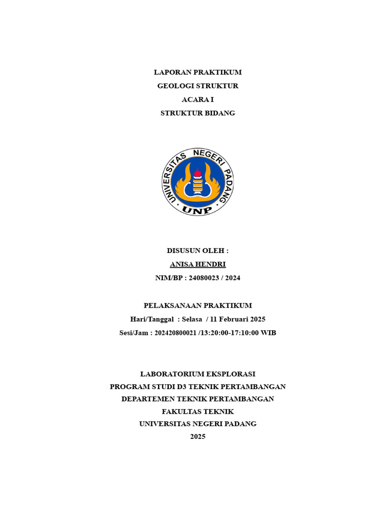 Struktur Bidang dalam Geologi | PDF