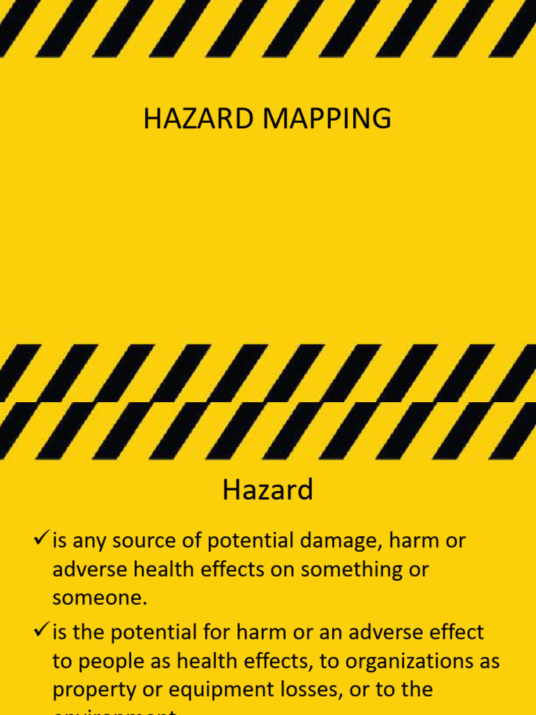 Hazard Mapping | PDF