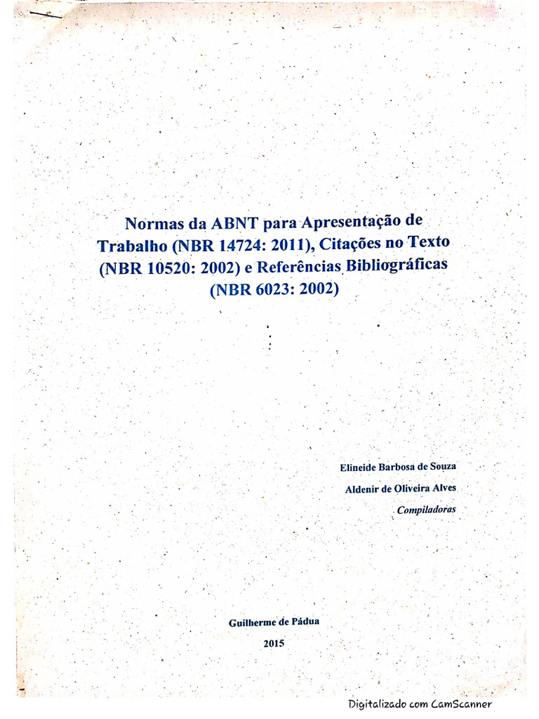 Normas ABNT | PDF