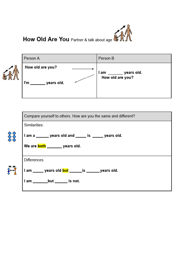 Age Dialogue Practice Guide | PDF