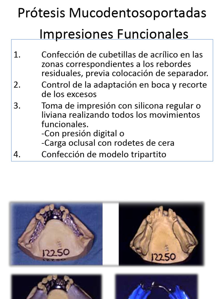 protocolo impresión funcional - modelo combinado | PDF