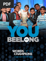 Seventh Grade Spelling Bee Words List | PDF | Orthography | Spelling