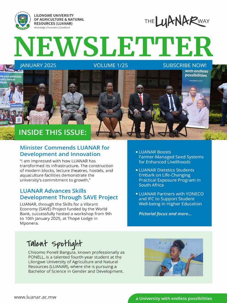 LUANAR's 2025 Vision and Achievements | PDF | Dietitian