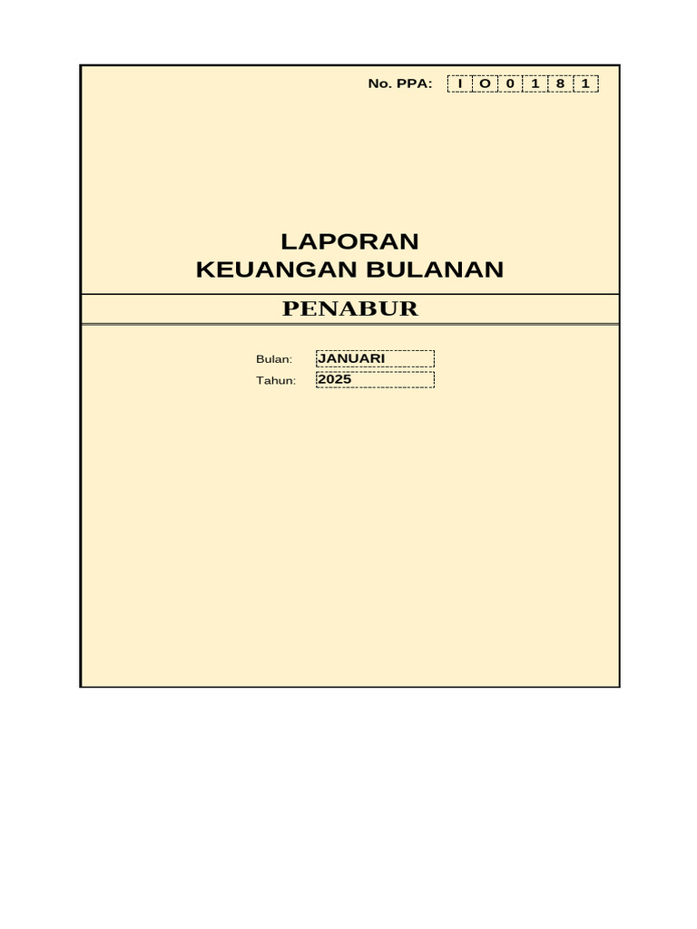 LKB Januari 2025-Io0181 Perbaikan | PDF