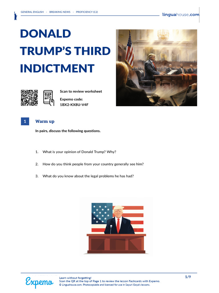 TV - Donald Trumps Third Indictment | PDF | Donald Trump | American ...