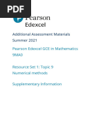 QCAA IA2 SampleExamSOLN | PDF | Mathematics | Applied Mathematics
