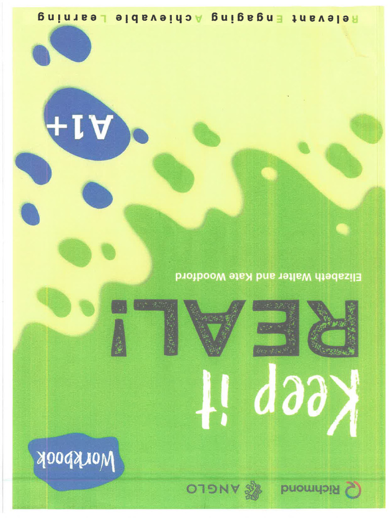 Keep It Real WB A1+ | PDF